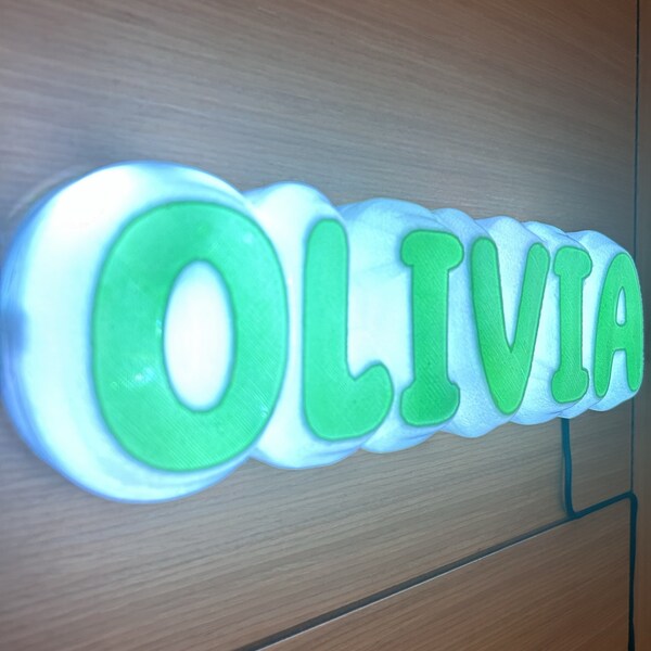 Name Led Sign - Etsy