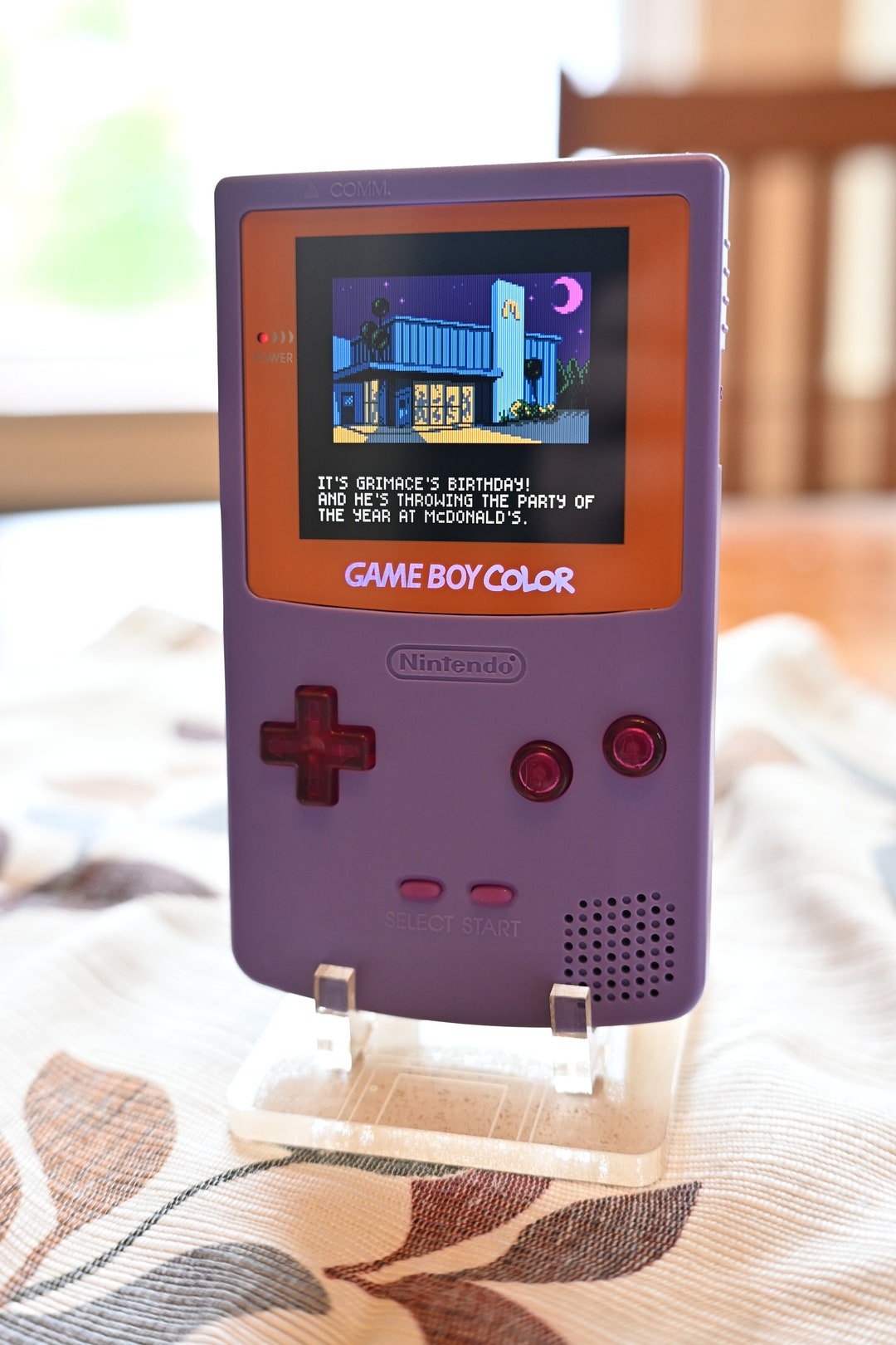 Game Boy Color Console Rugrats Edition Console With New Q5 IPS Screen ...
