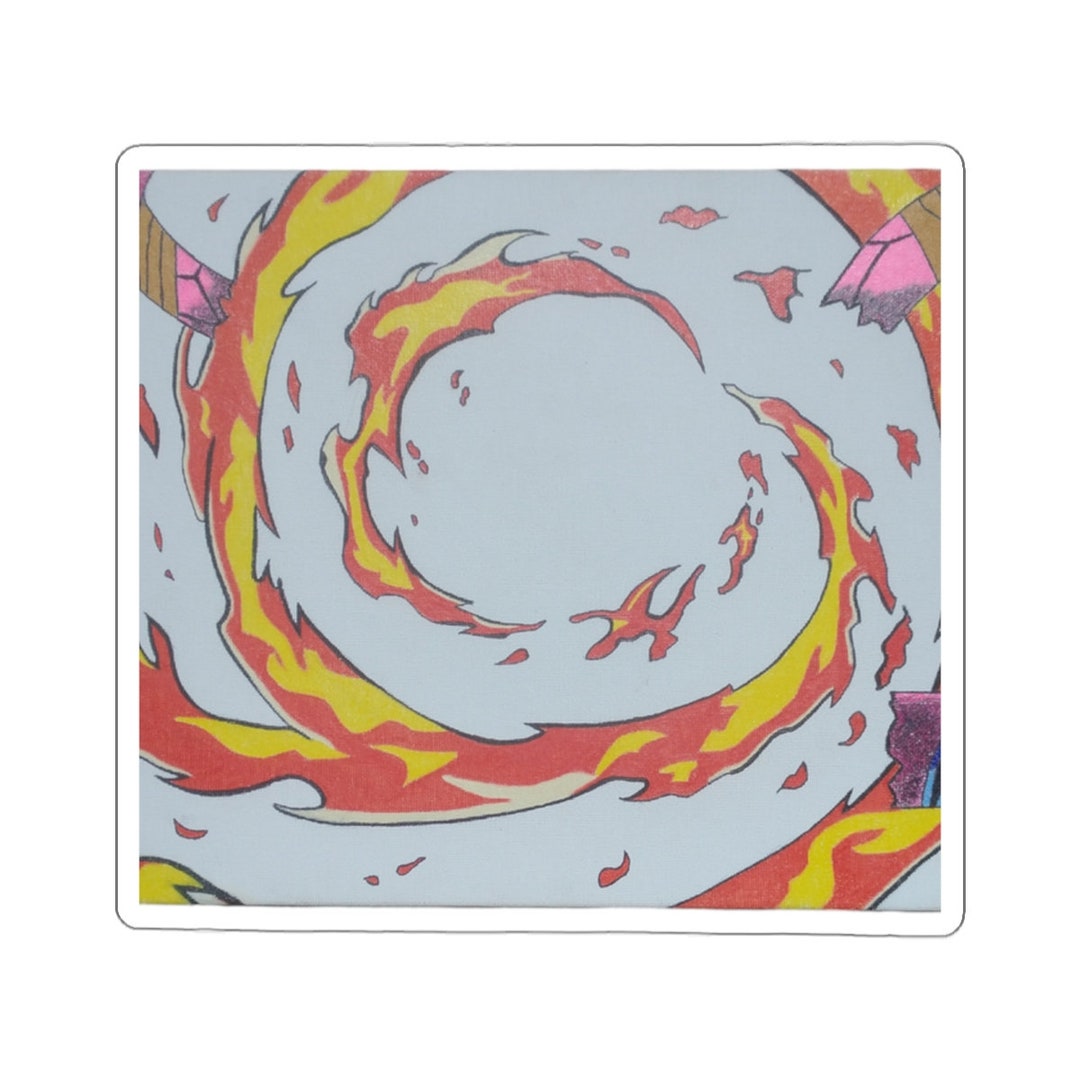 Die-cut Anime Sticker - Etsy