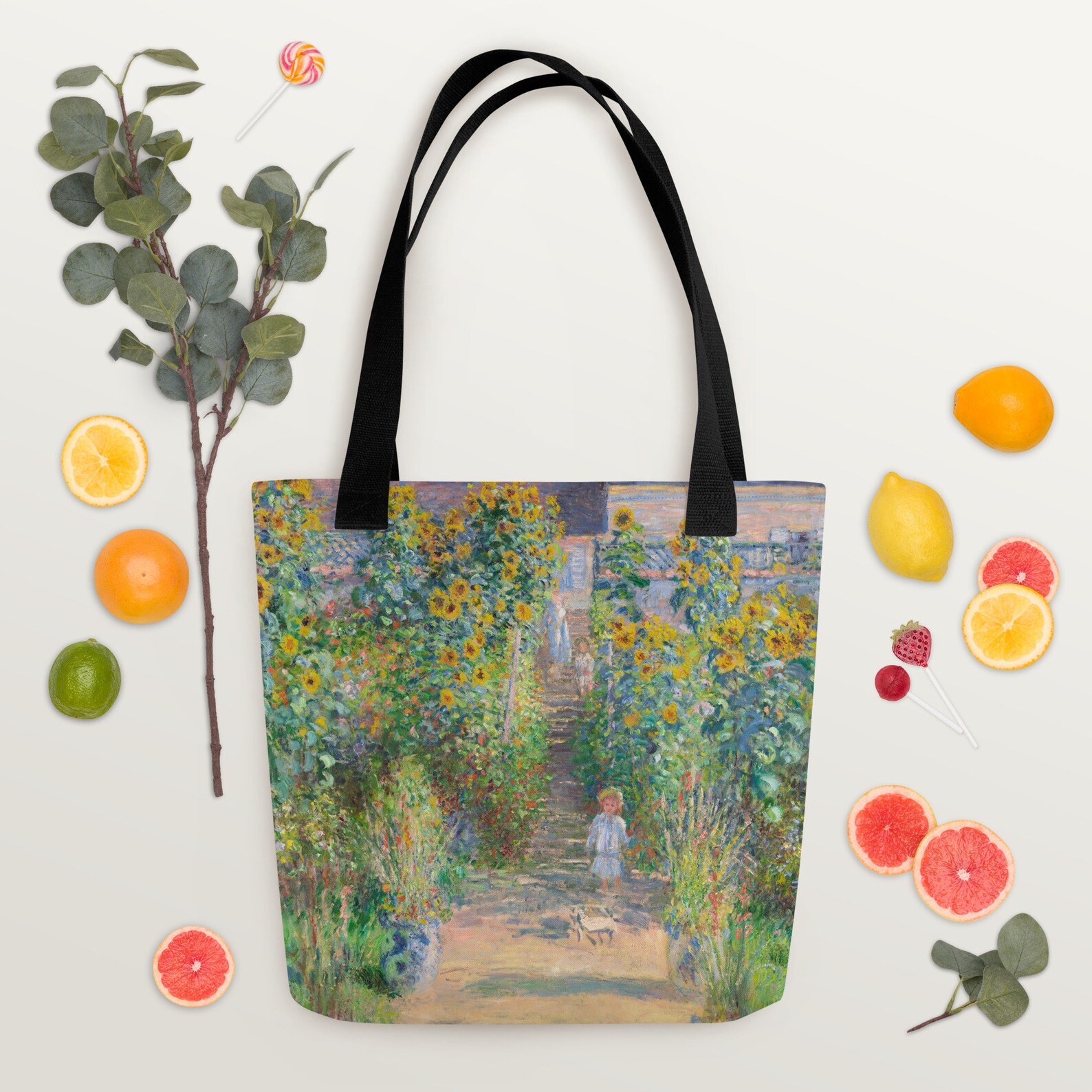 Monet Garden Serenity AA NA Slogans Sayings Gift Tote Bag - Etsy