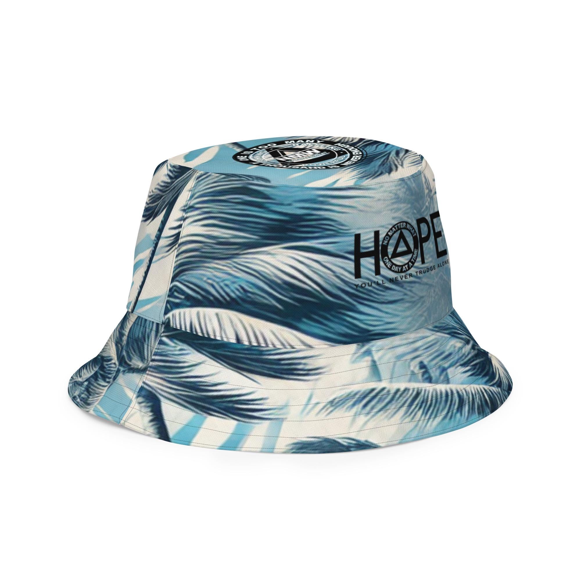 HOPE Never Trudge Alone AA NA Logo Tropical Recovery Gift Reversible ...