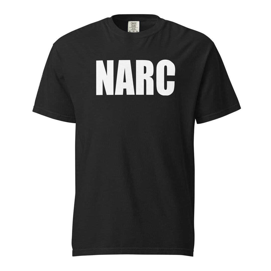 NARC White Funny AA NA Al-anon Recovery Rehab Sobriety Milestone ...