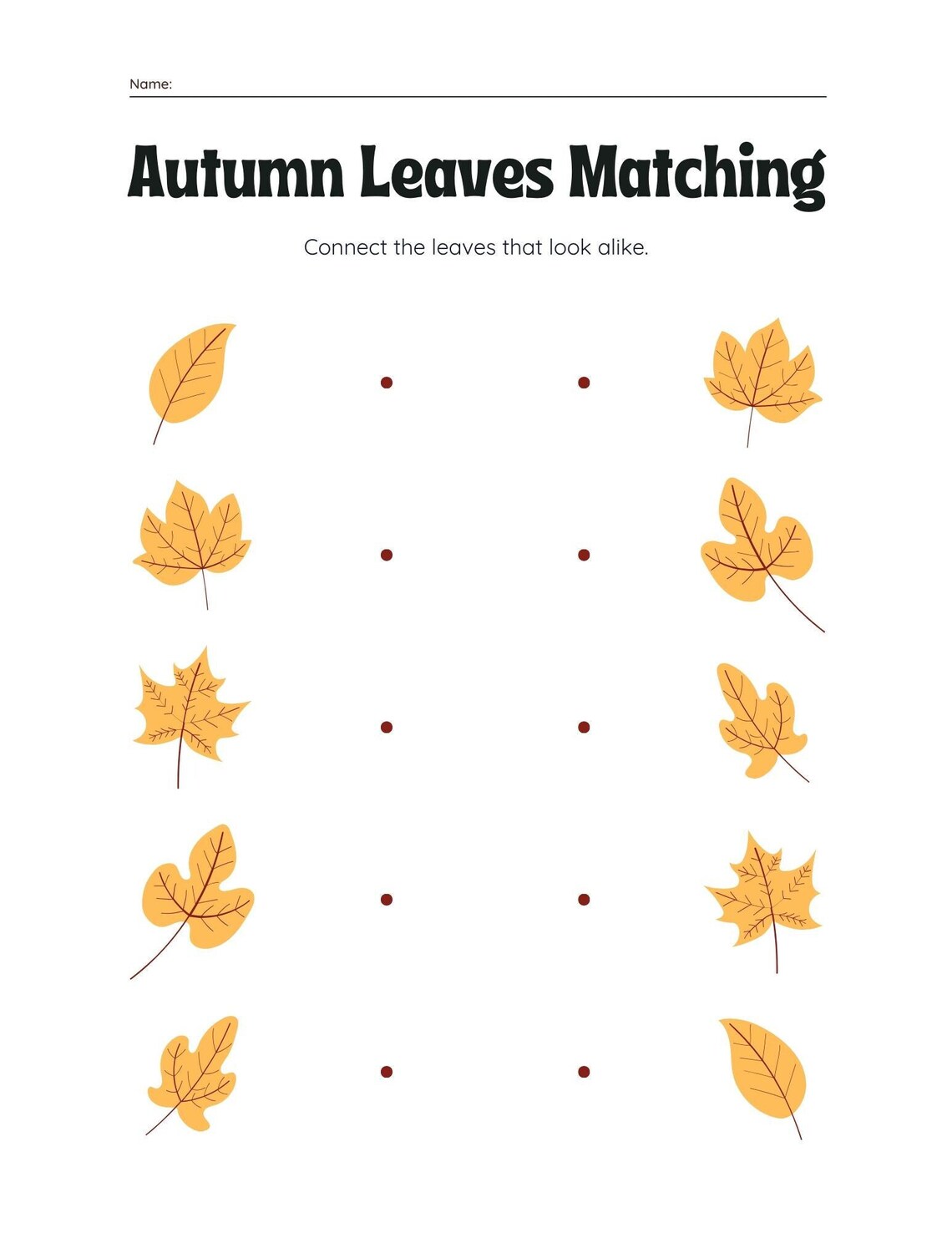 Fall Matching - Etsy