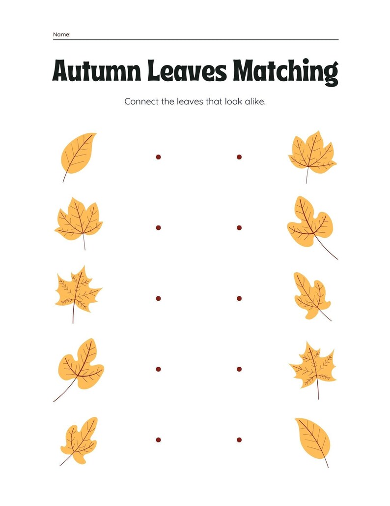 Fall Matching - Etsy