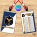 Editable Team Roster Card Template: Sports Team Canva Design - Etsy