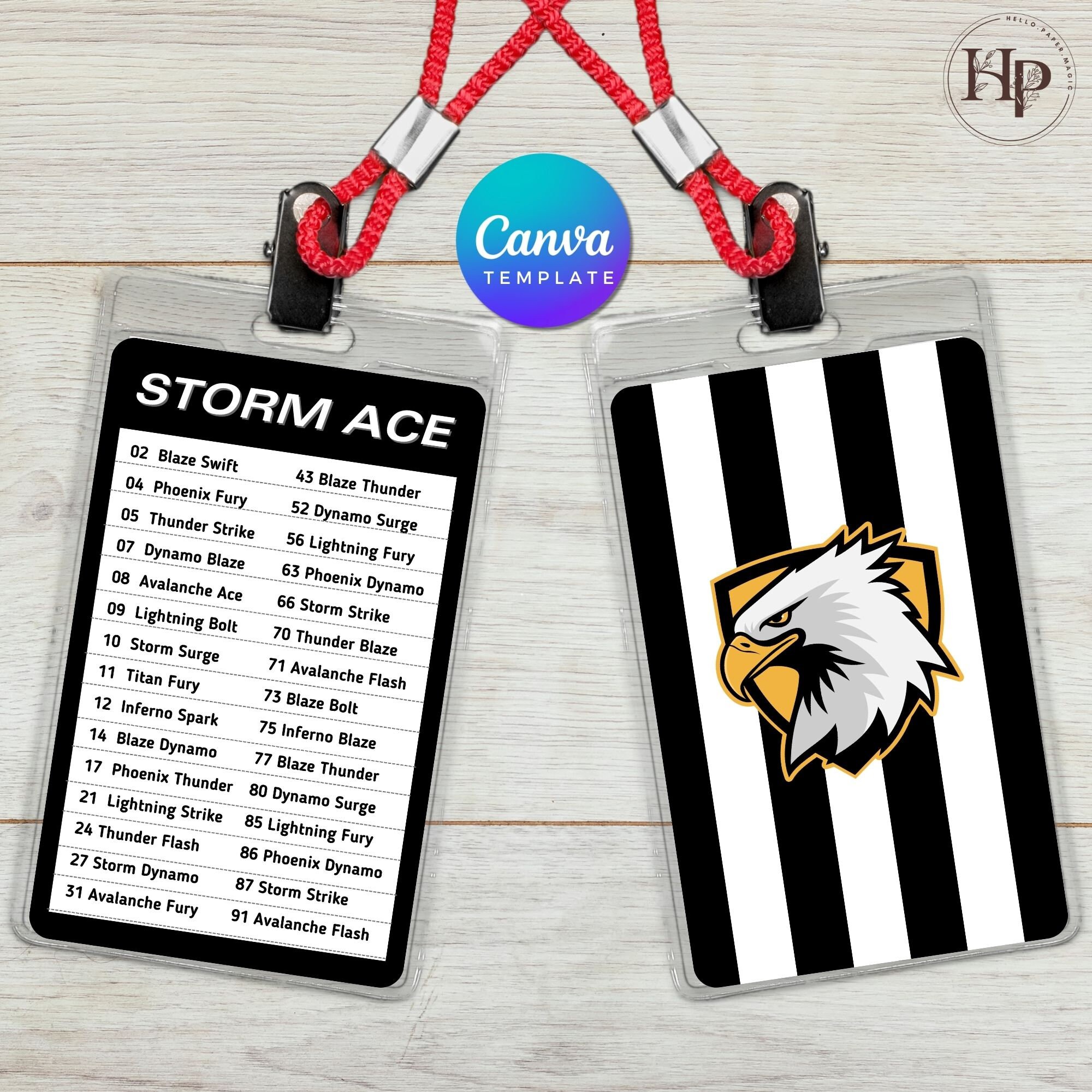 Team Roster Card Template, Editable Team Roster Card, Team Roster Card ...