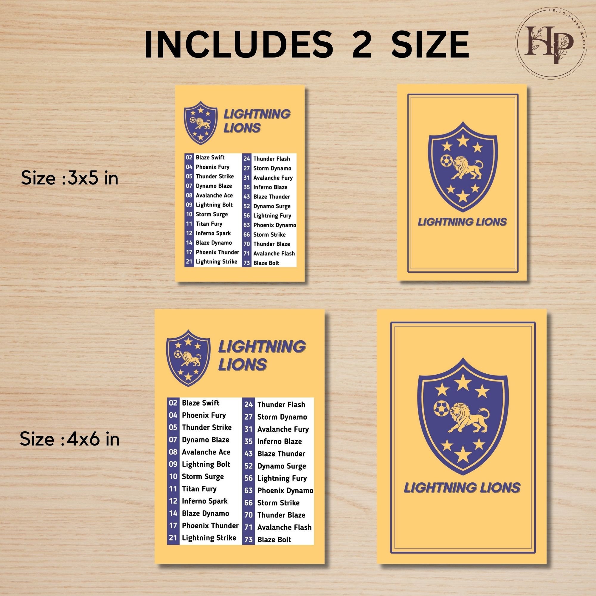 Team Roster Card Template, Editable Team Roster Card, Team Roster Card ...