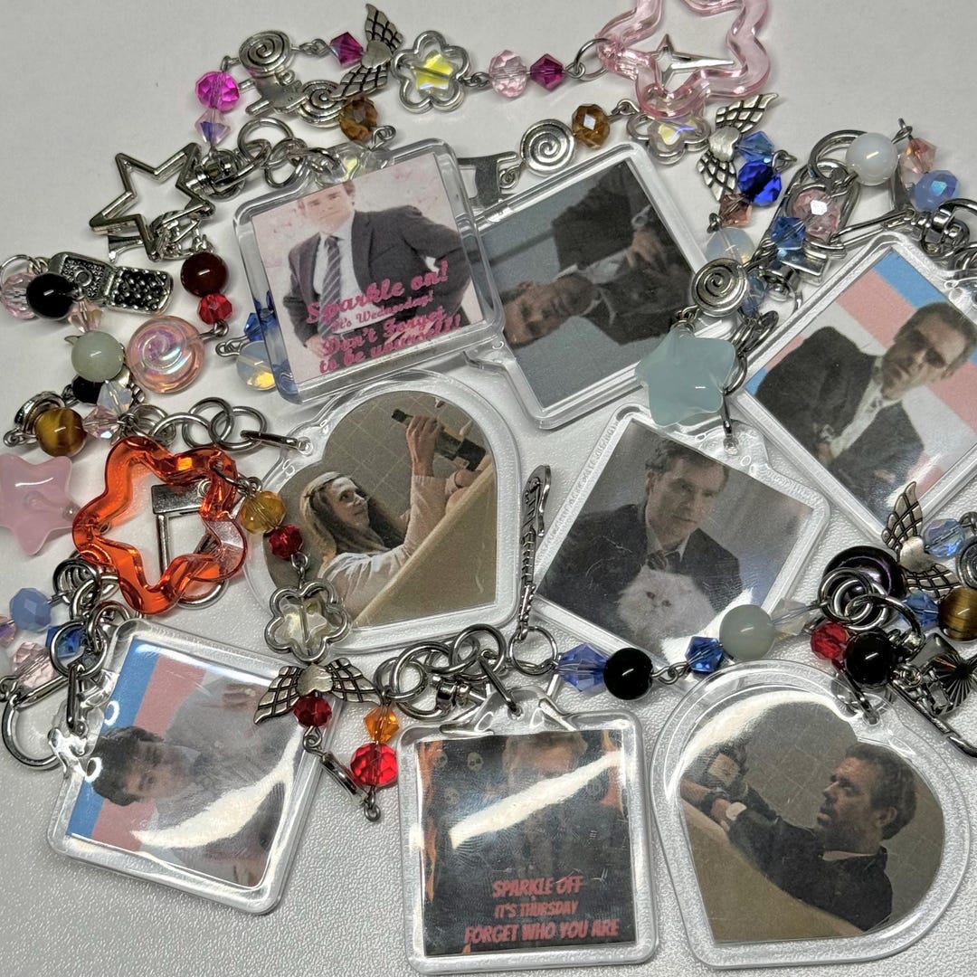 House Md Matching Photo Keychains Handmade House Amber N Wilson Beaded ...