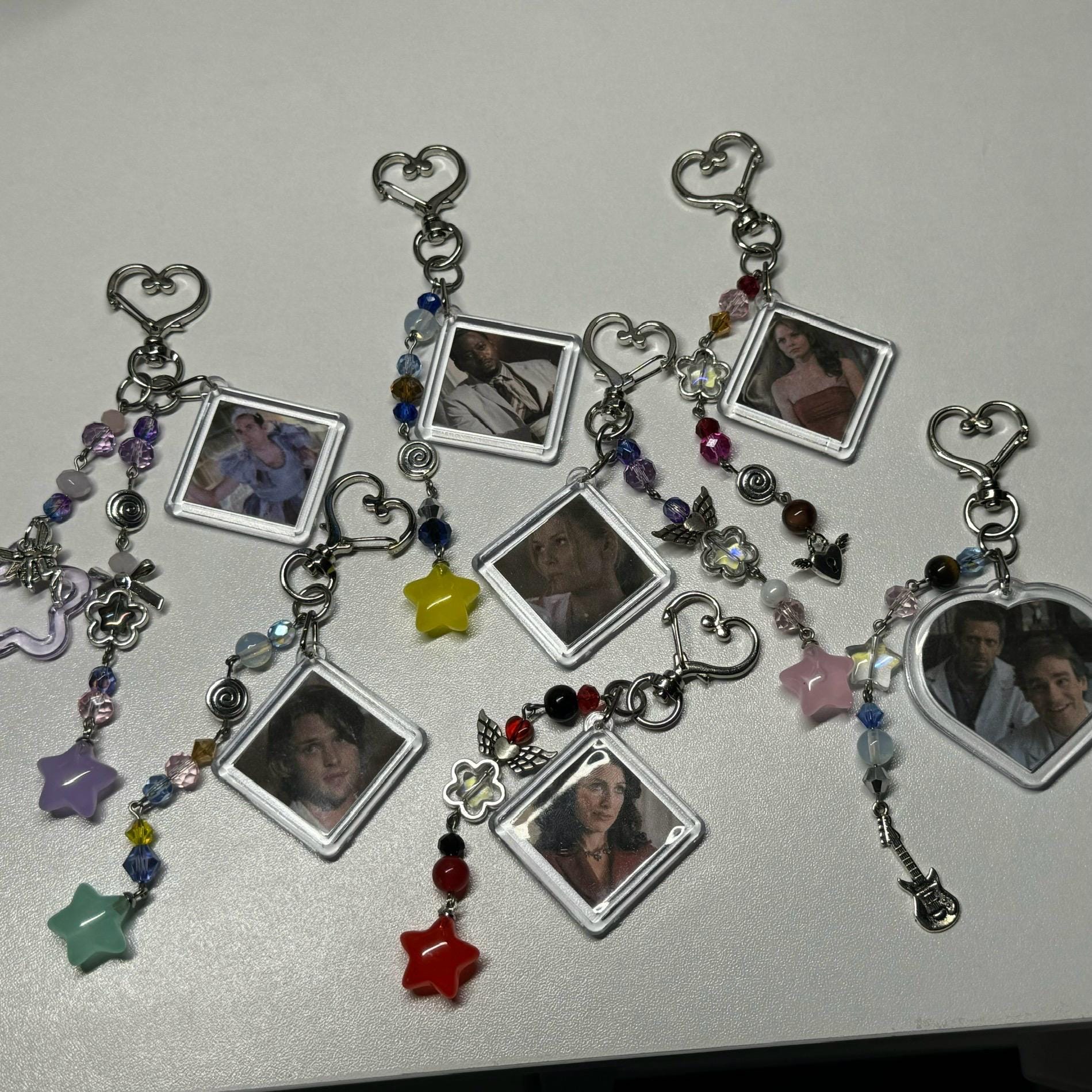 NEW KEYCHAINS ADDED!! House Md Photo Keychains!! Handmade House Amber N ...