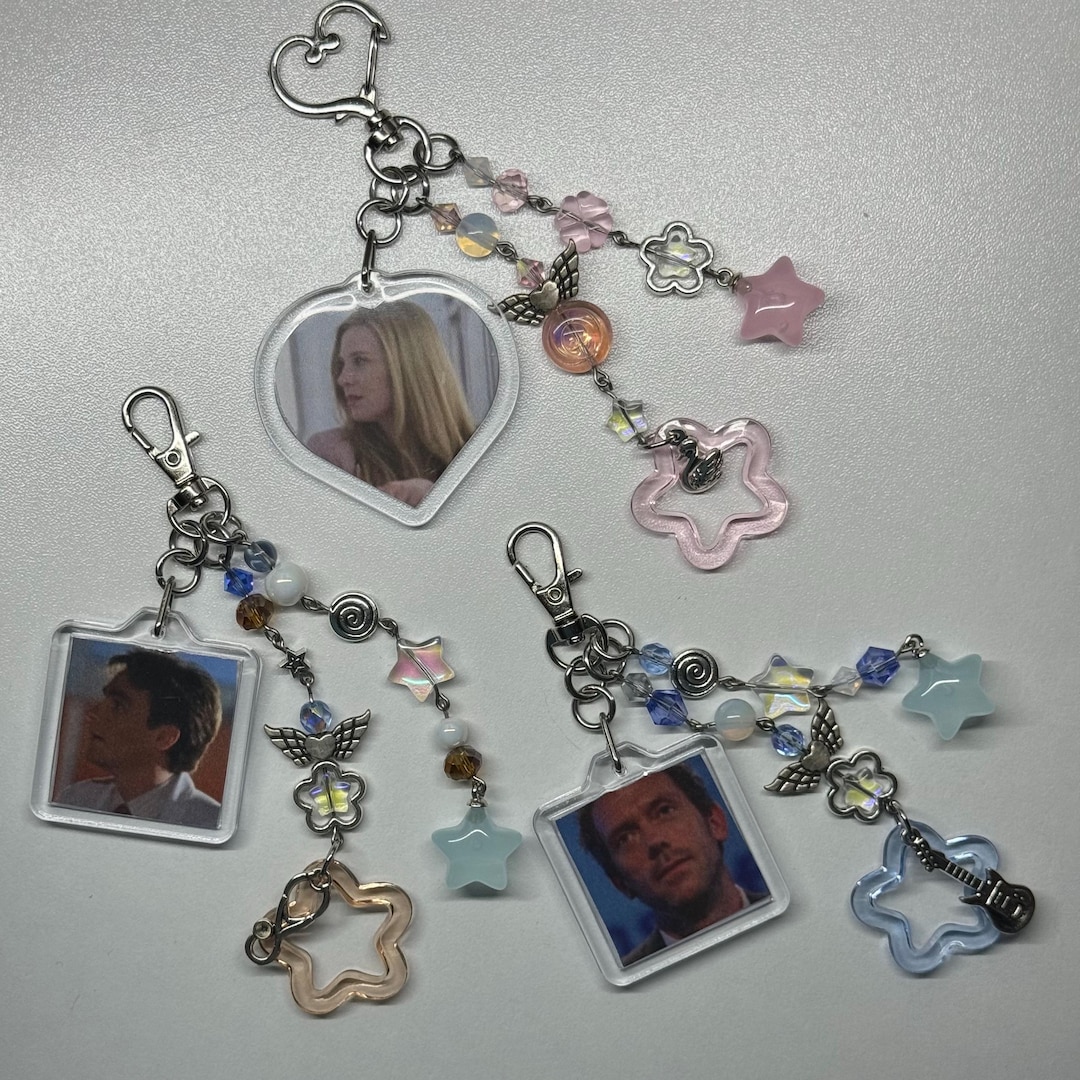 NEW KEYCHAINS ADDED!! House Md Photo Keychains!! Handmade House Amber N ...