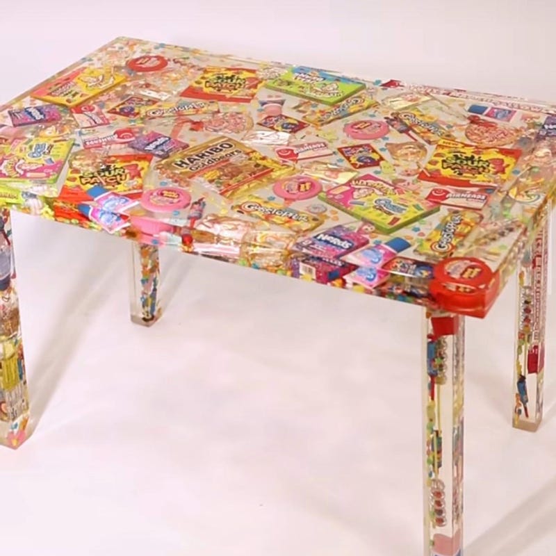 Epoxy Resin Toy Table - Etsy