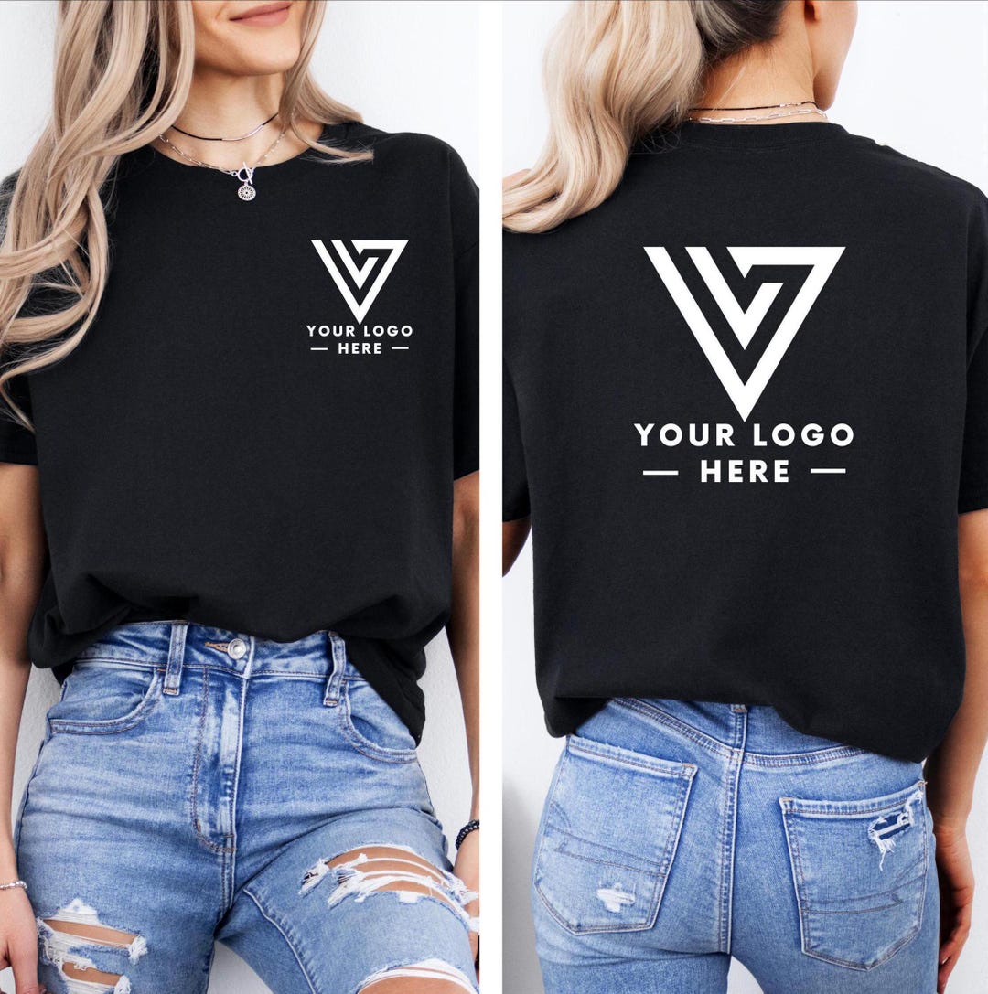 Custom Logo Design Shirt, Company Logo Shirt, Team Logo Shirt ...