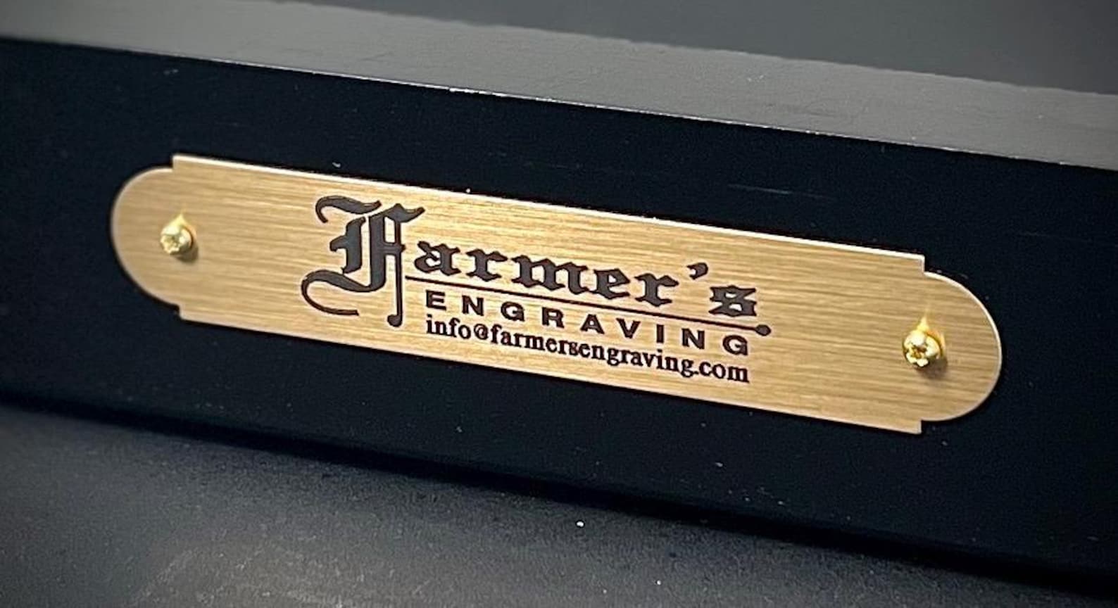 Engraved Brass Nameplate Locker Plate Memorial Plate Frame Plate ...
