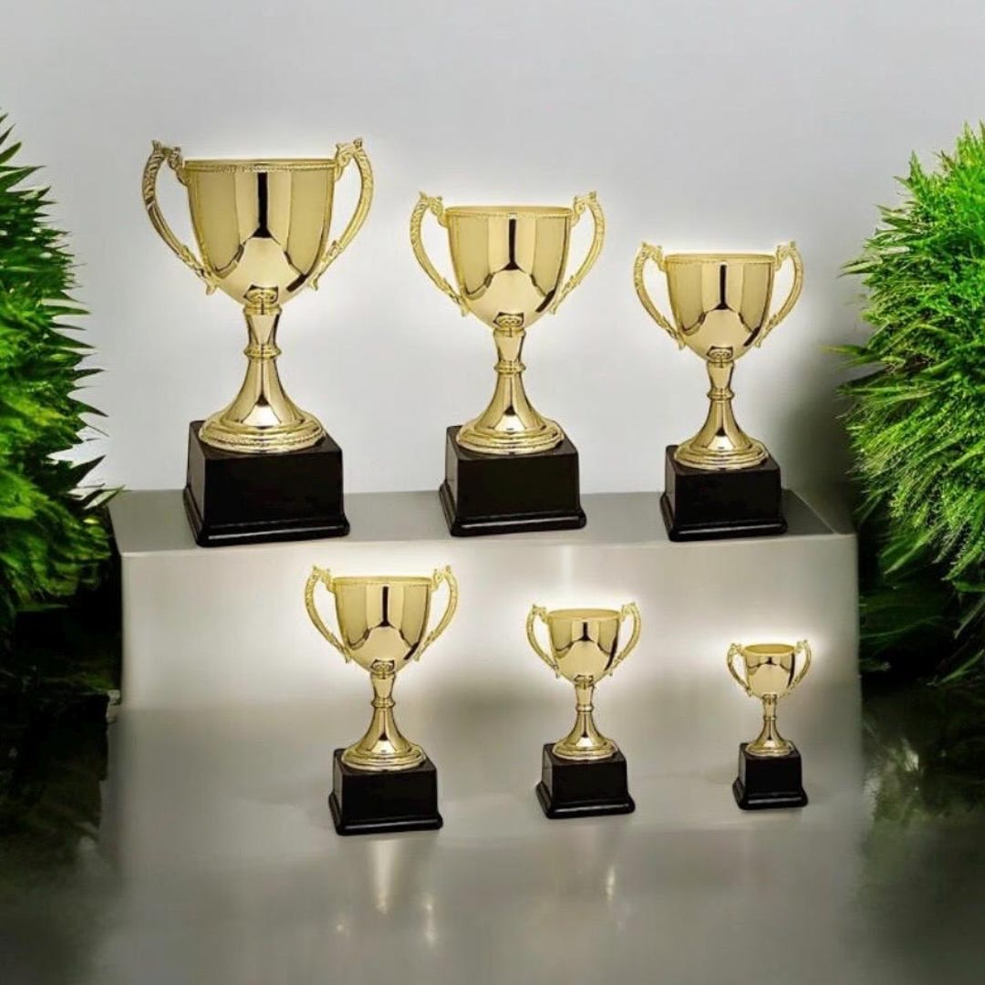 Gold Trophy Cup - Various Sizes - Drinkable Trophy Cup - Fantasy ...