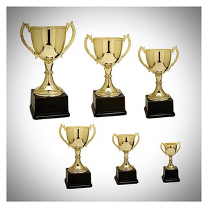 Gold Metal Trophy Cup, Small & Large Size, Drinkable Trophy Cup ...