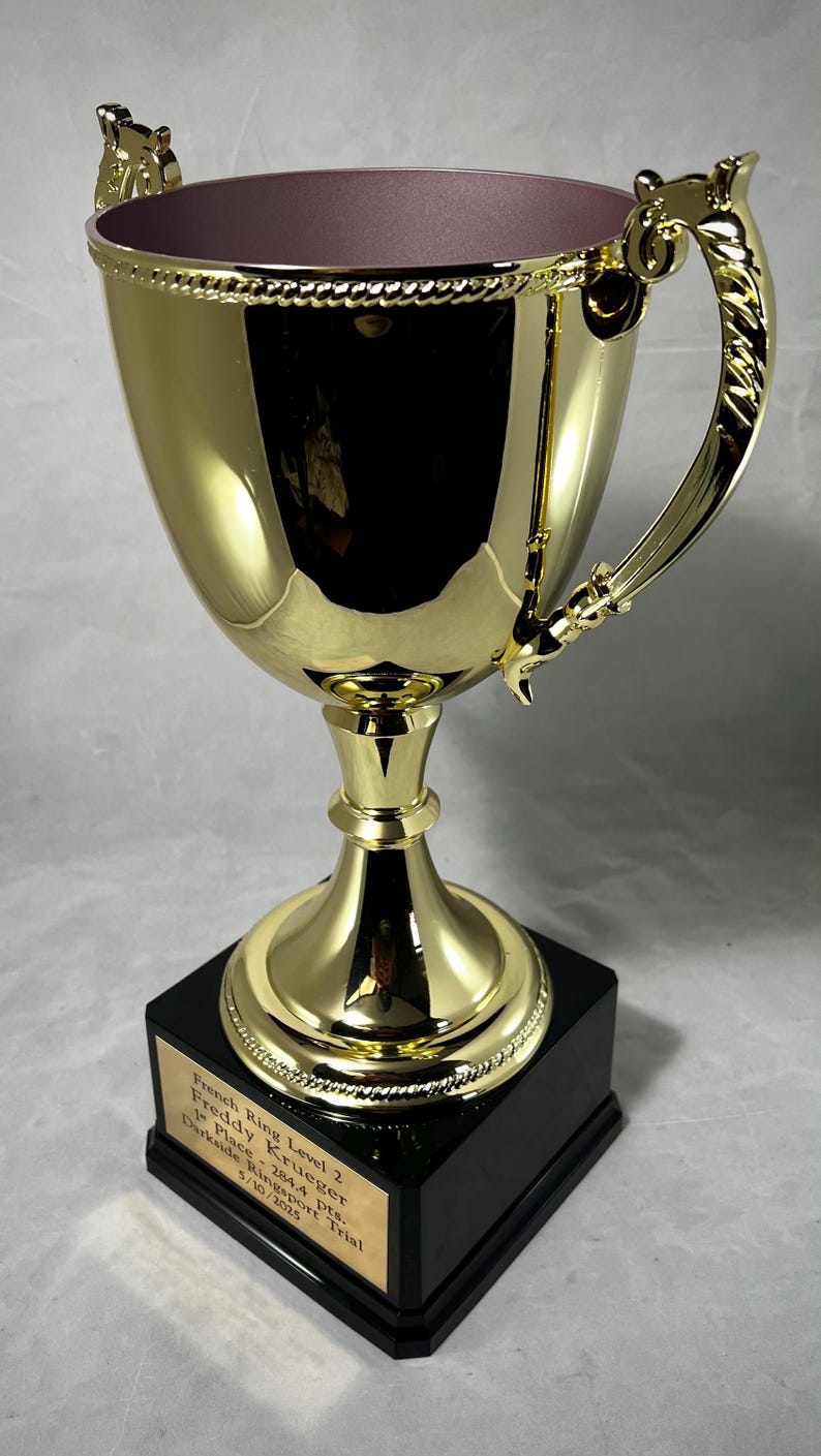 Gold Metal Trophy Cup, Small & Large Size, Drinkable Trophy Cup ...