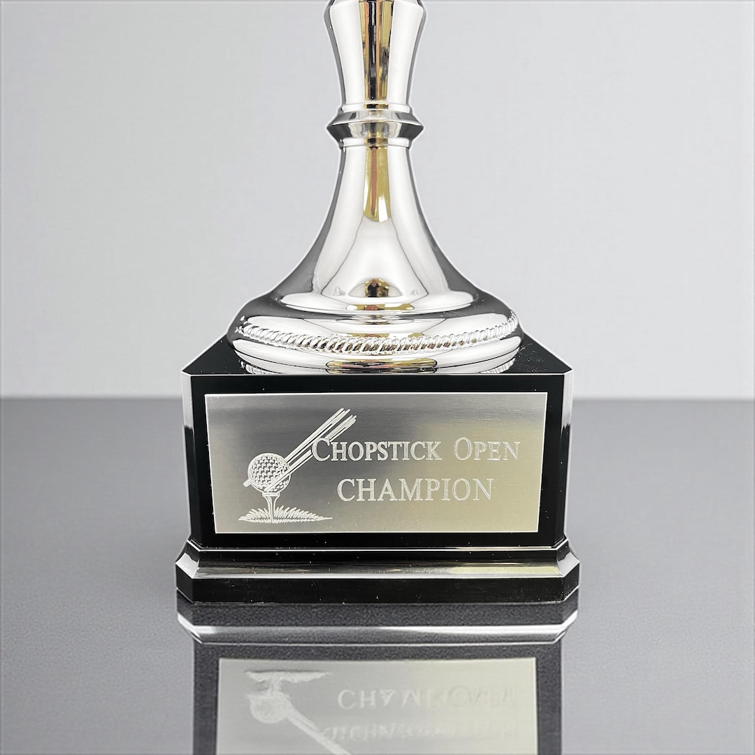 Silver Golf Trophy Cup With Base Drinkable Trophy Cup Fantasy Trophy ...
