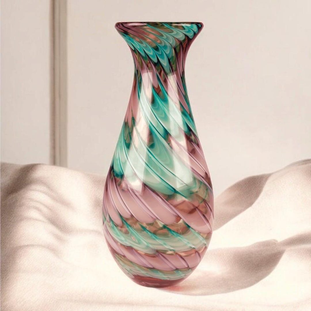 Classic Vase Award on Wood Base, Personalized Artistic Award Custom ...