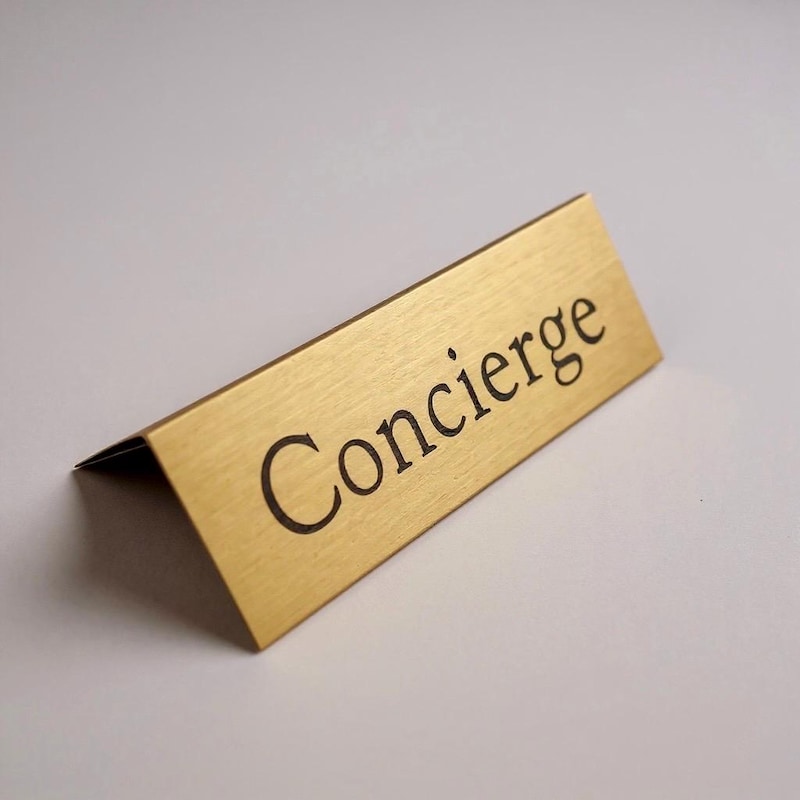 Standing Reserved Signs - Etsy