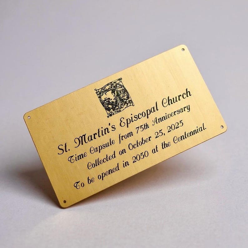 Custom Brass Plaque Engraved Brass Plate Custom Size Brass Plate ...