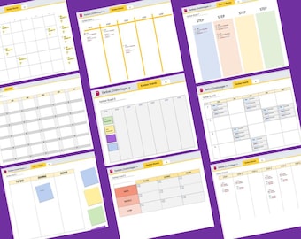Onenote Kanban Template - Etsy UK