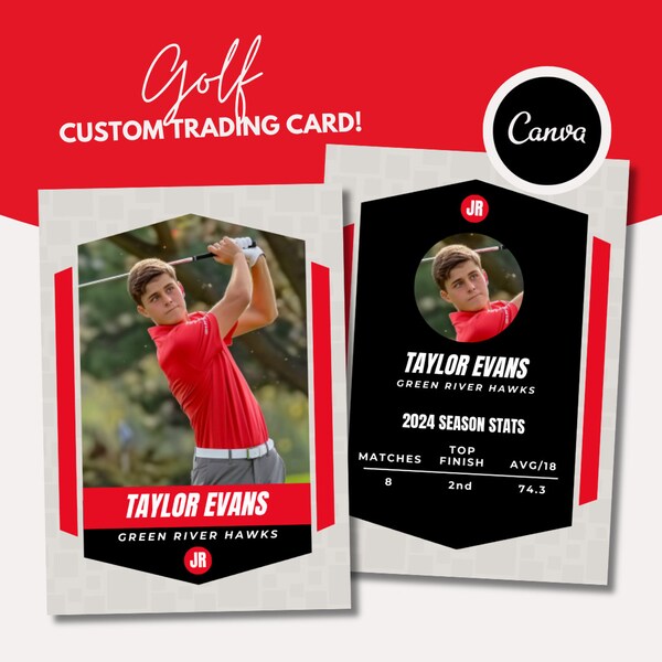 Canva Templates for Sports - Etsy