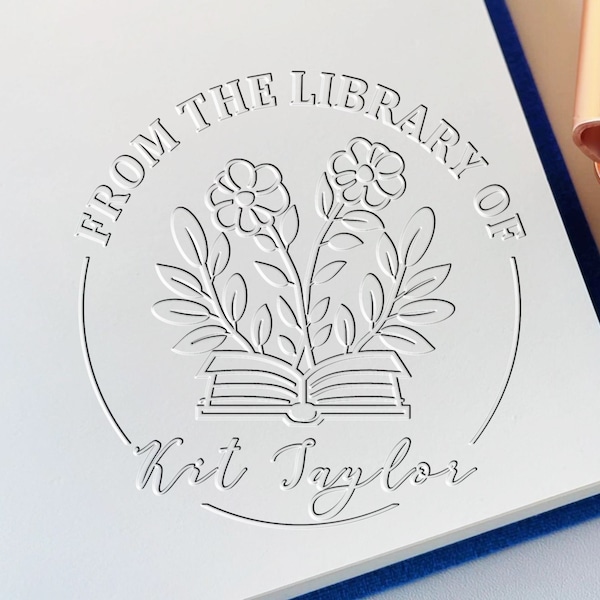 Book Embosser - Etsy