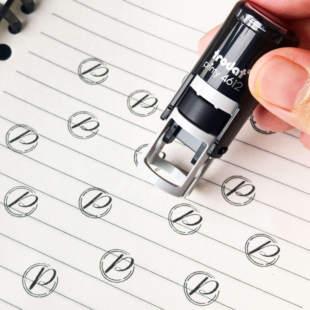 Custom Mini Loyalty Card Stamp | Custom Mini Rubber Logo Stamp | Custom ...