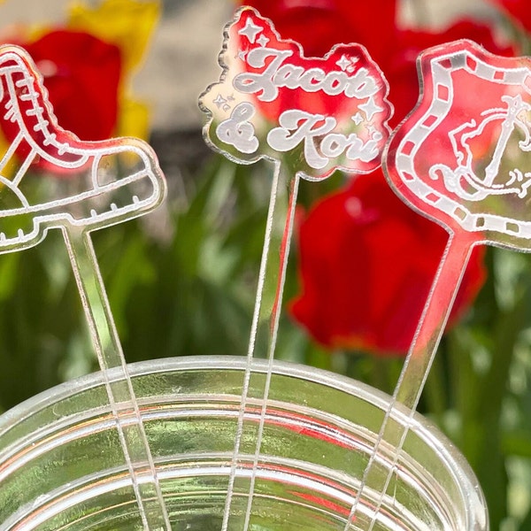 Custom Logo Cocktail Stirrer - Etsy