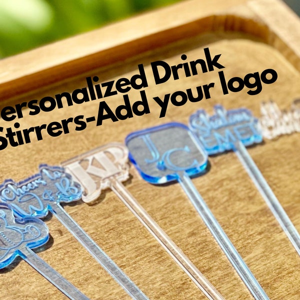 Custom Drink Stirrers - Etsy