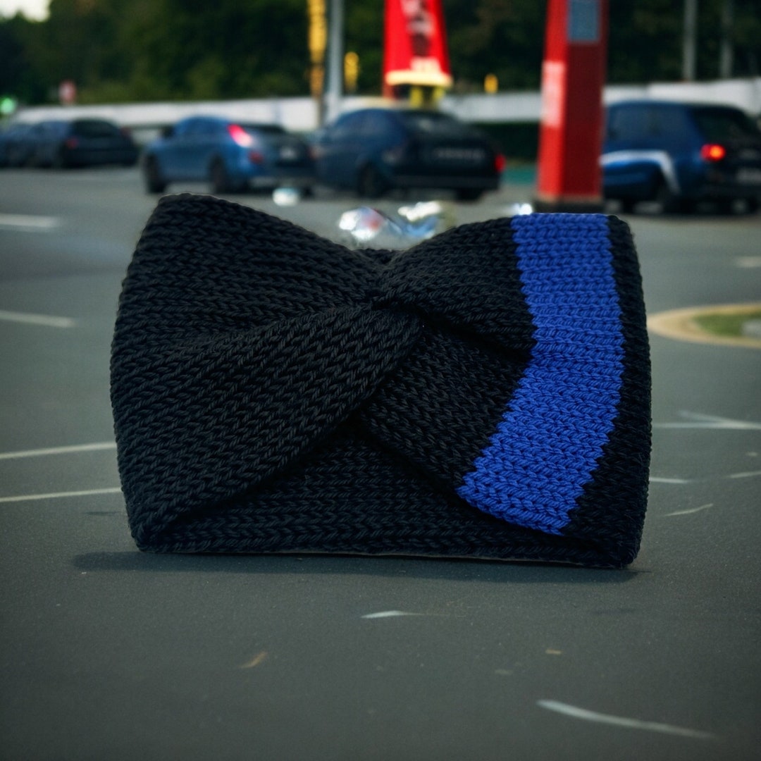 Thin Blue Line Winter Ear Warmer/headband, Winter TBL Accessory ...