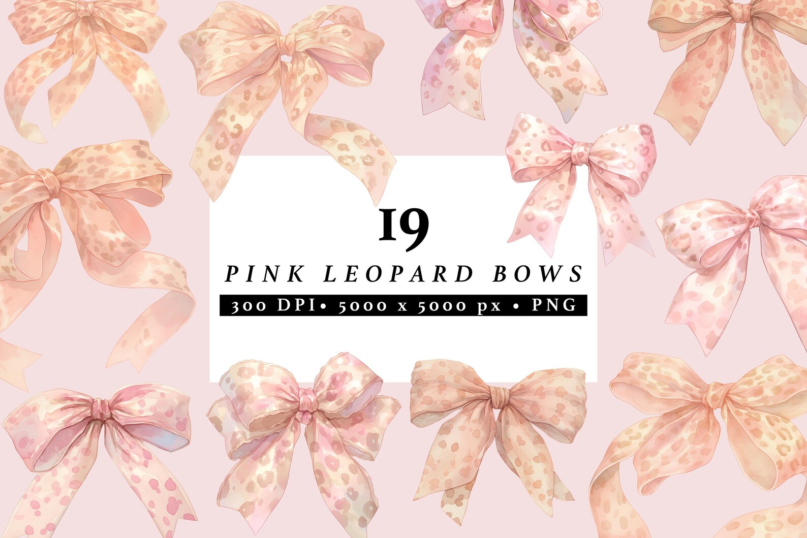 Pink Leopard Bow Png, Leopard Coquette Bow Png, Coquette Leopard Bows ...