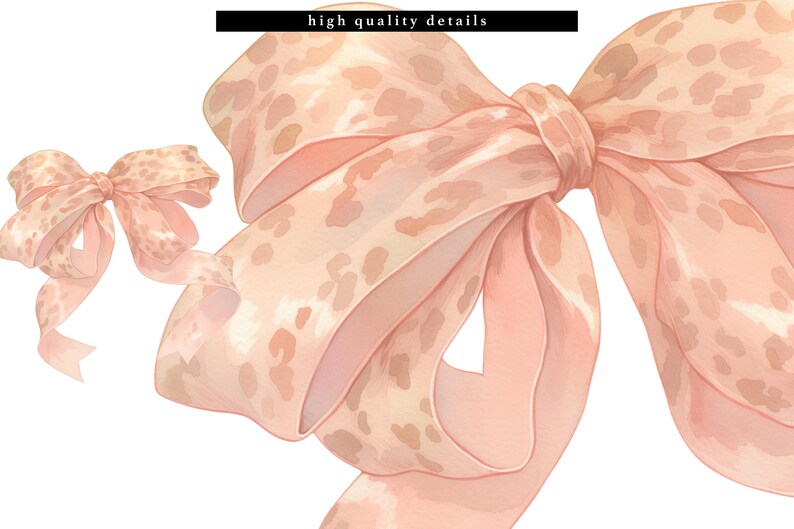 Pink Leopard Bow Png, Leopard Coquette Bow Png, Coquette Leopard Bows ...