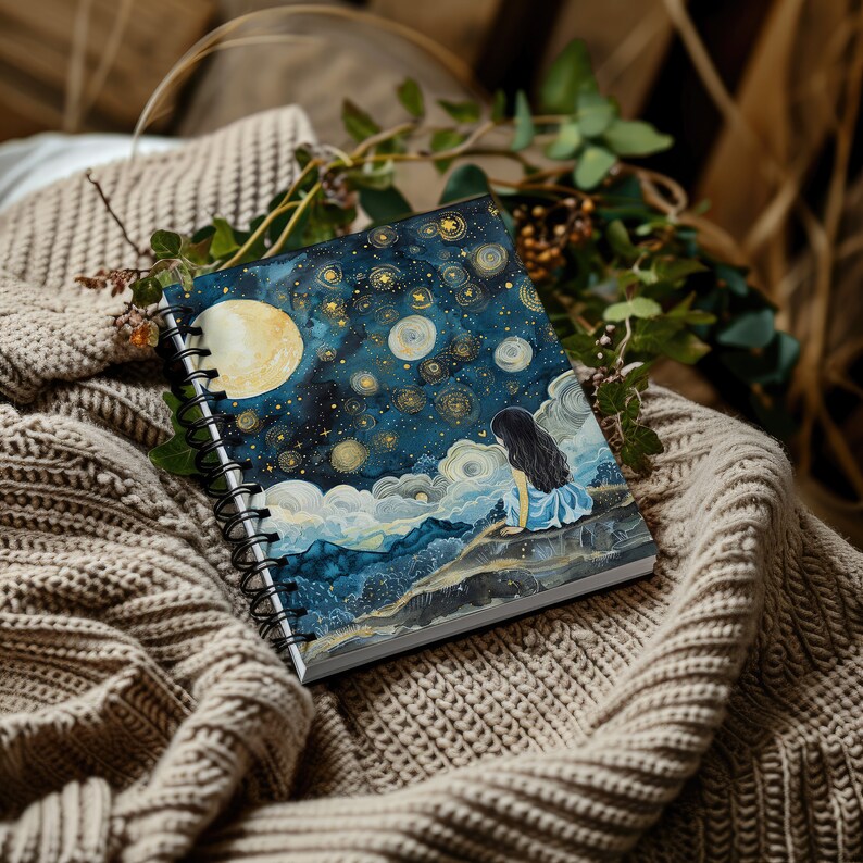 Night Sky Fantasy Digital Paper | Unlimited Commercial Use | Patterned ...