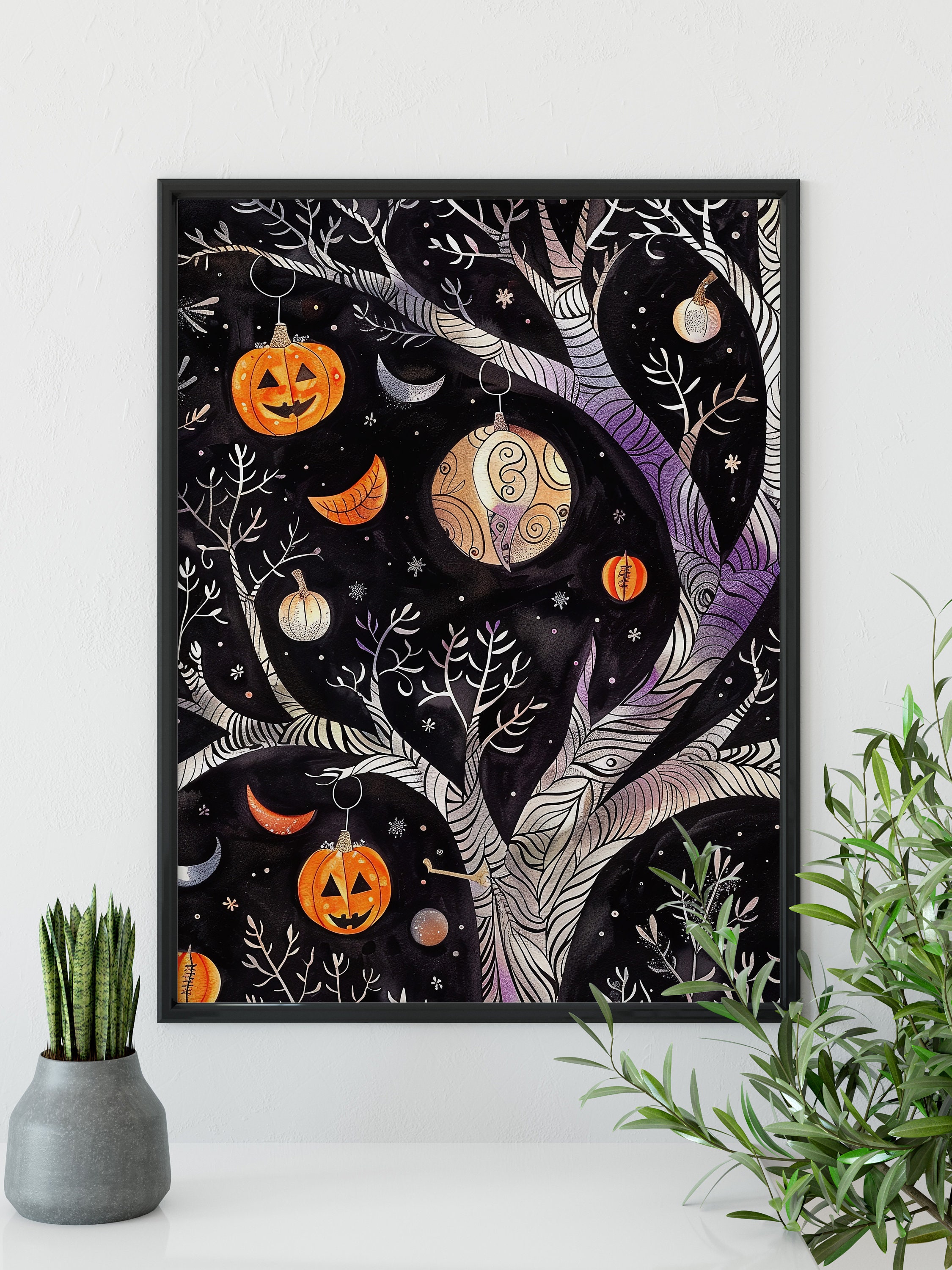 Halloween Digital Paper | Unlimited Commercial Use | Patterned Paper ...