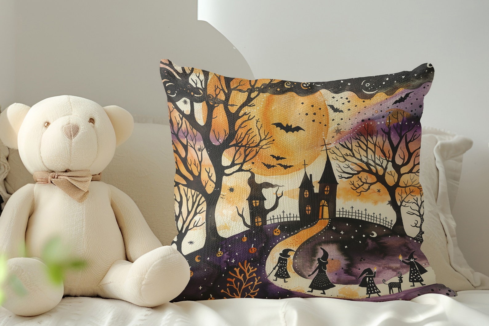 Halloween Digital Paper | Unlimited Commercial Use | Patterned Paper ...