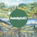 Beautiful Scenery Digital Paper | Unlimited Commercial Use | Patterned ...