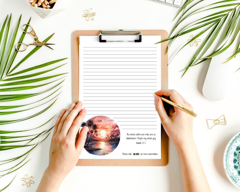 JW Hope for the Future Letter Writing Pioneer Letter Writing With ...