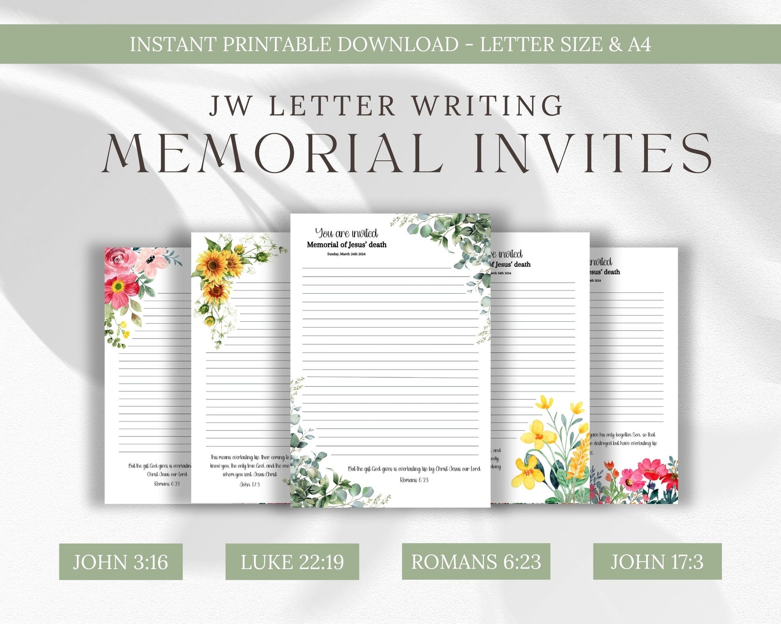 JW Memorial Letter Writing Pioneer Letter Writing Campaign Jesus ...