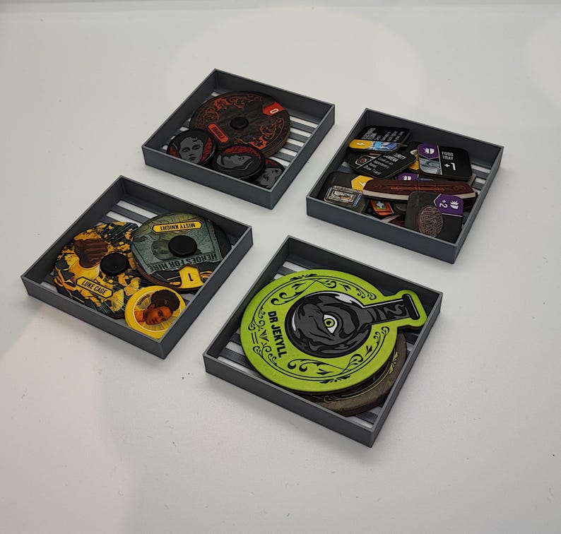 Unmatched Insert (stores up to 18 Fighters) (STL) - Etsy
