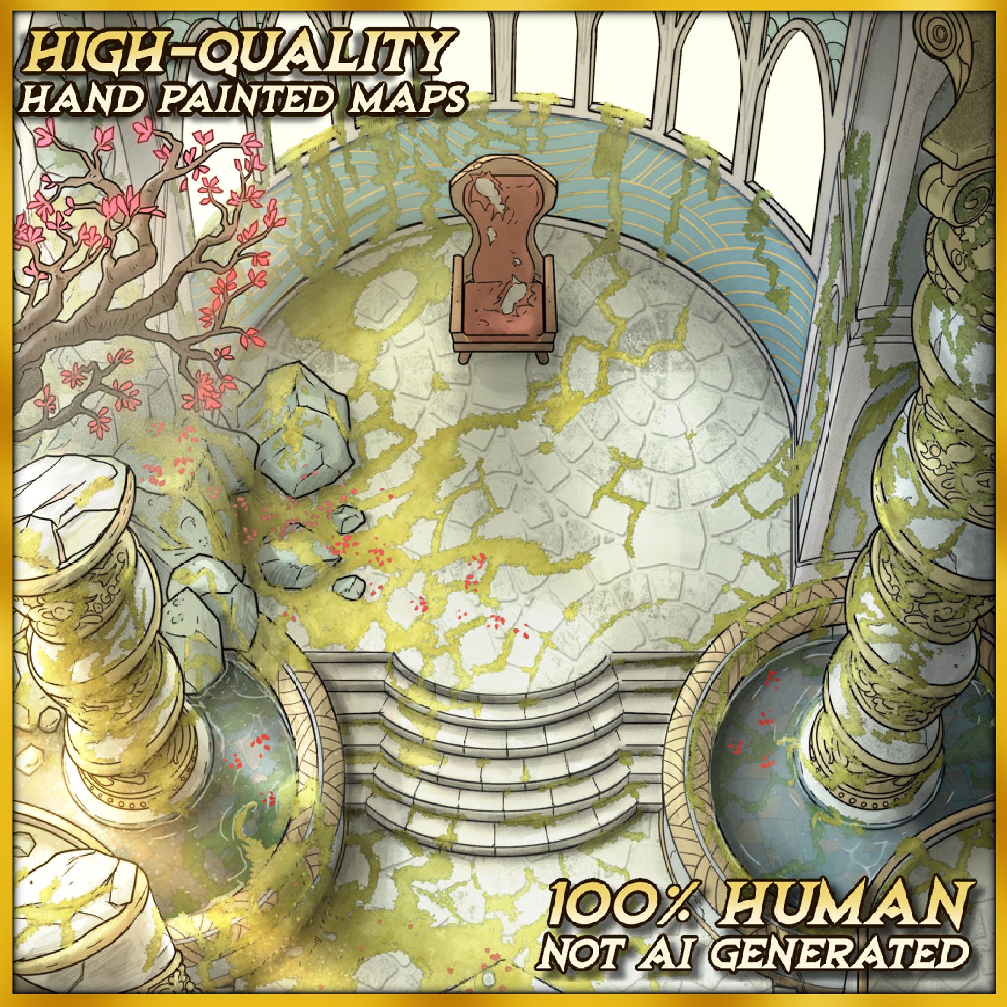 Fantasy Ruins Battlemap | Dnd Battle Maps, D&D, Dungeons and Dragons ...