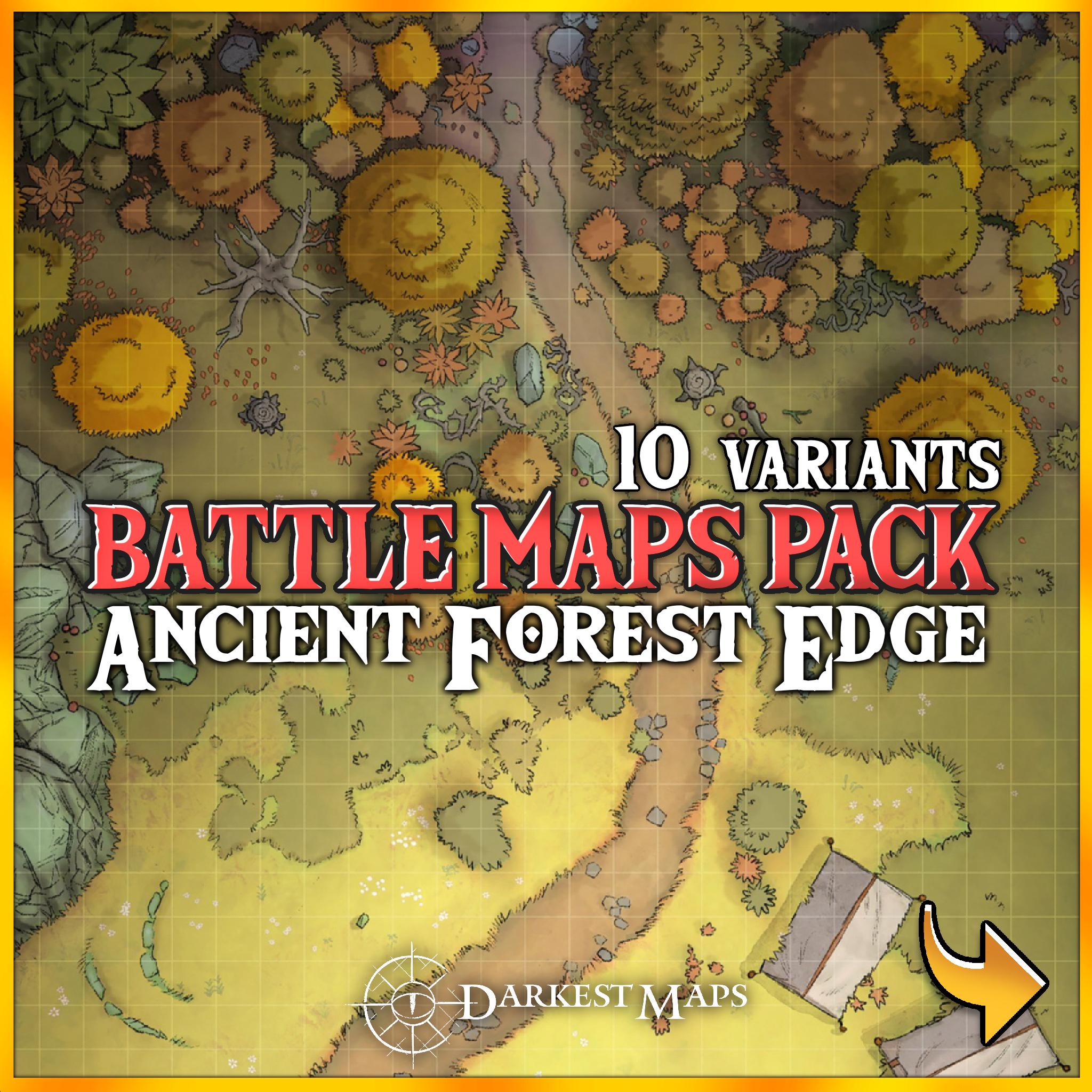 Forest Battlemap Dnd Battle Maps, D&D, Dungeons and Dragons, Map ...
