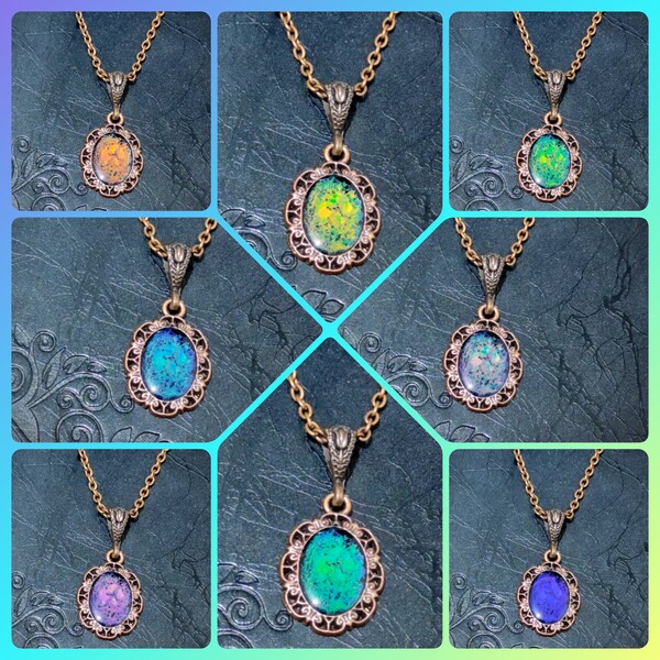 Mood Necklace - Etsy