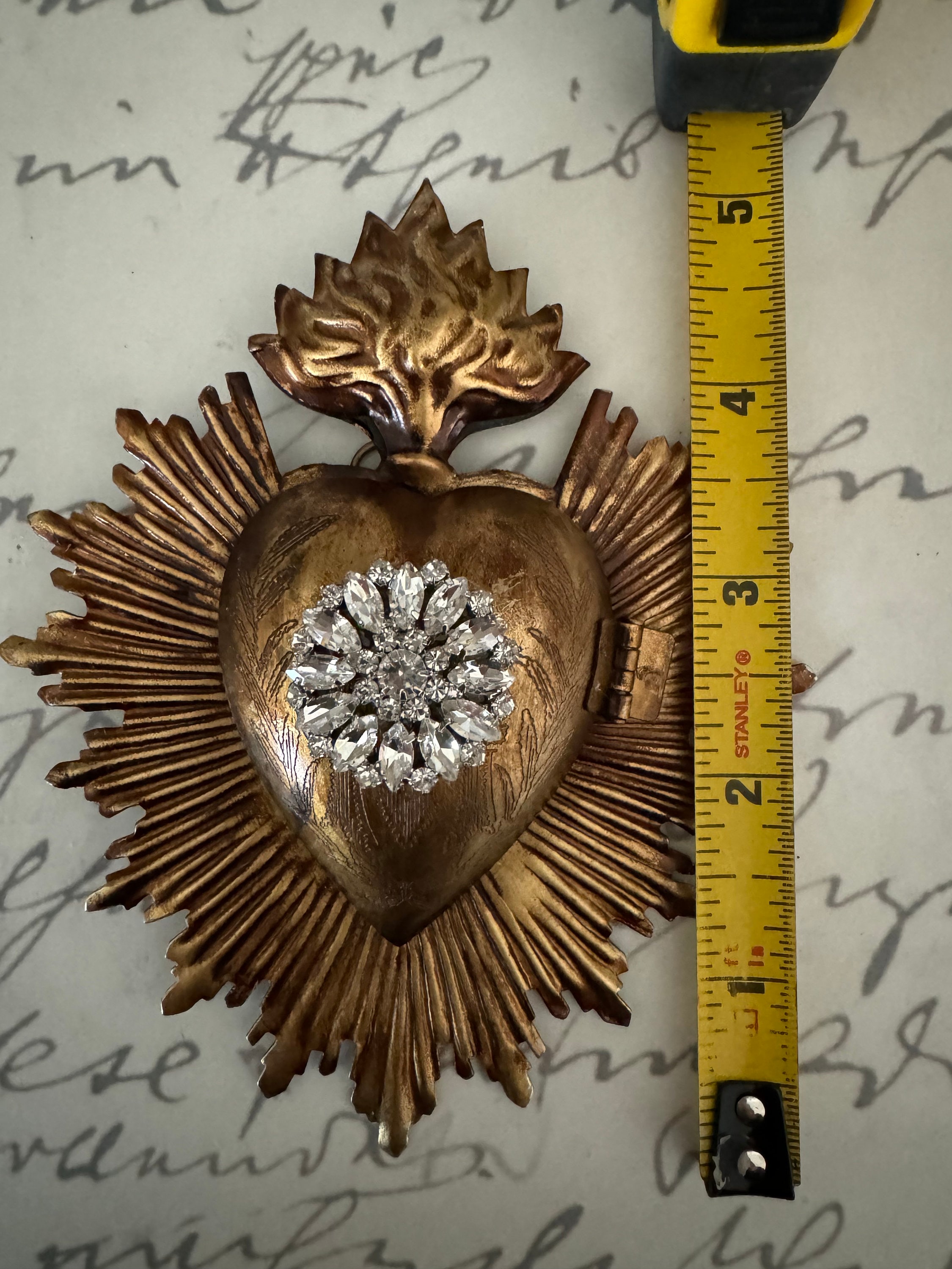 Ex-voto, Sacred Heart Prayer Box, Catholic Prayer Box, Milagro Sacred ...