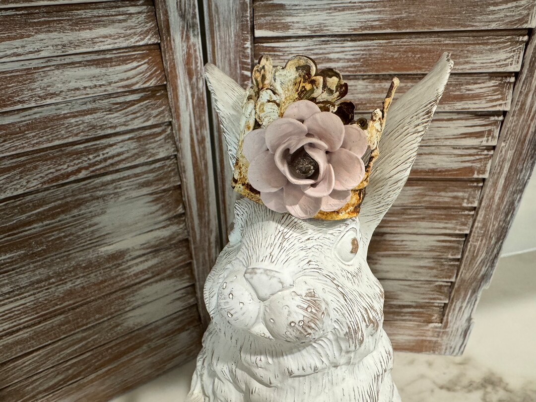 Small Metal Crown Rose Crown Small Cherub Crown Crown With Rose Crown ...