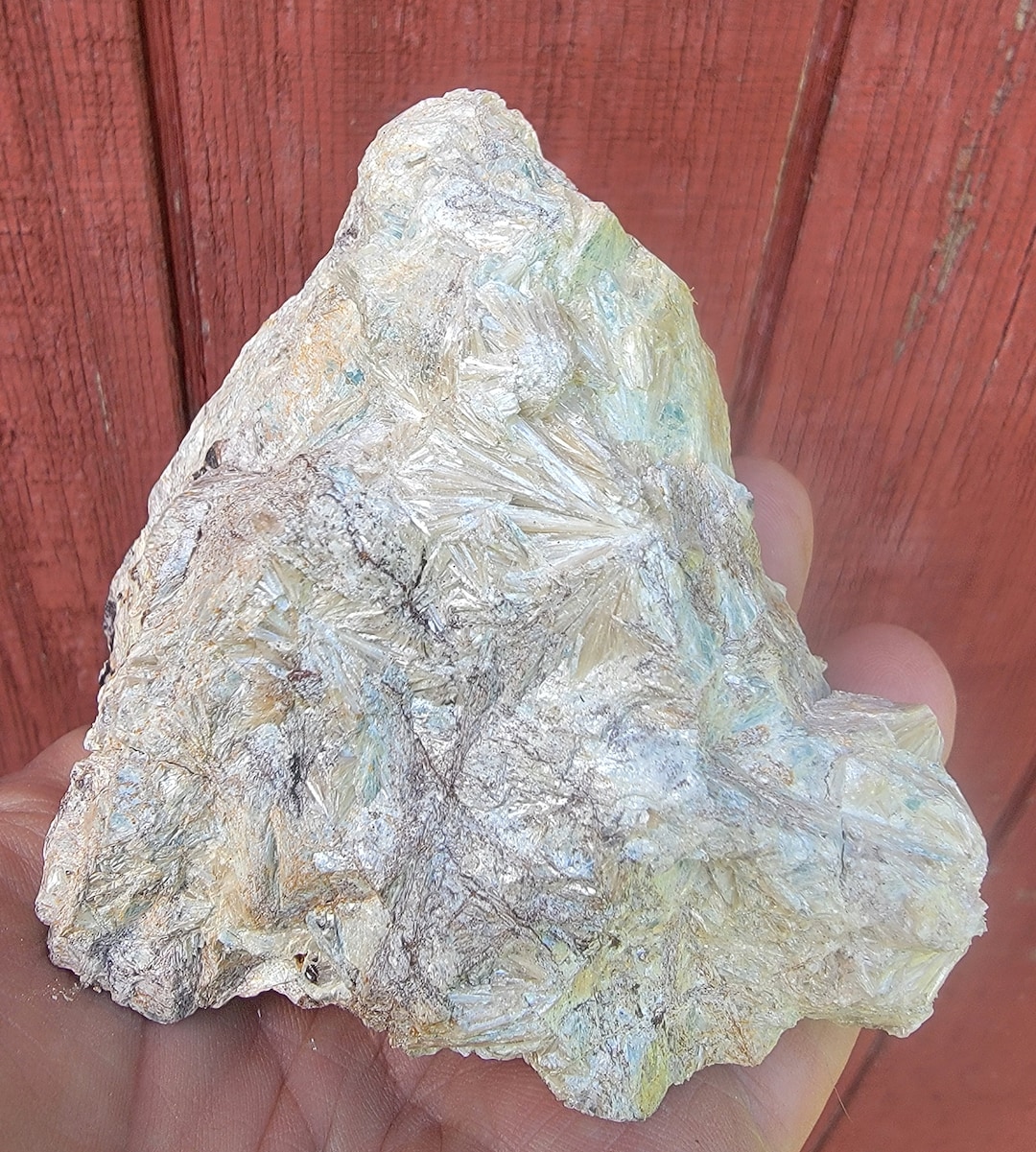 Pyrophyllite Large White Crystals With Kyanite Graves Mtn - Etsy