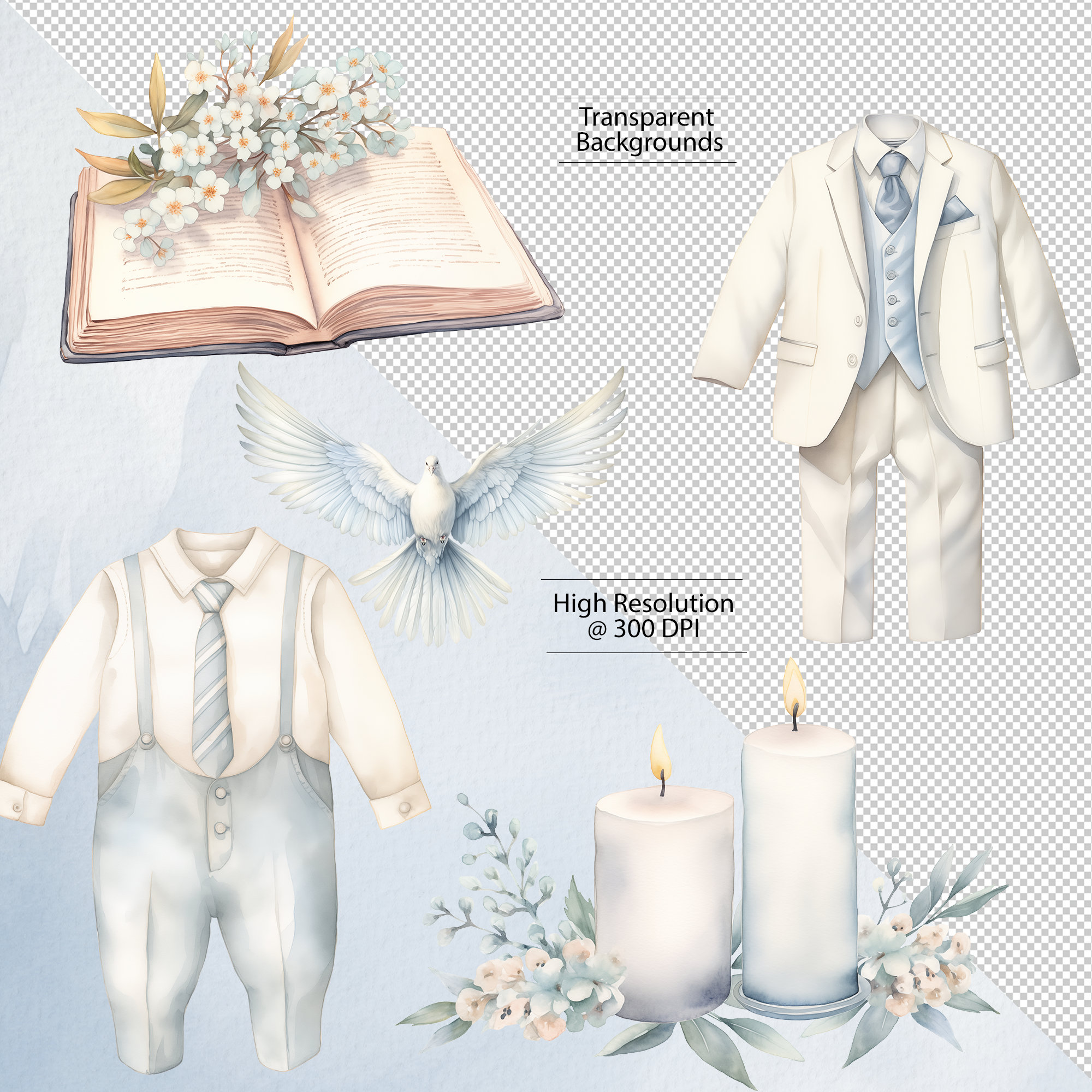 Baby Boy Baptism, Christening Graphics, Catholic Clipart, Baptism Boy ...