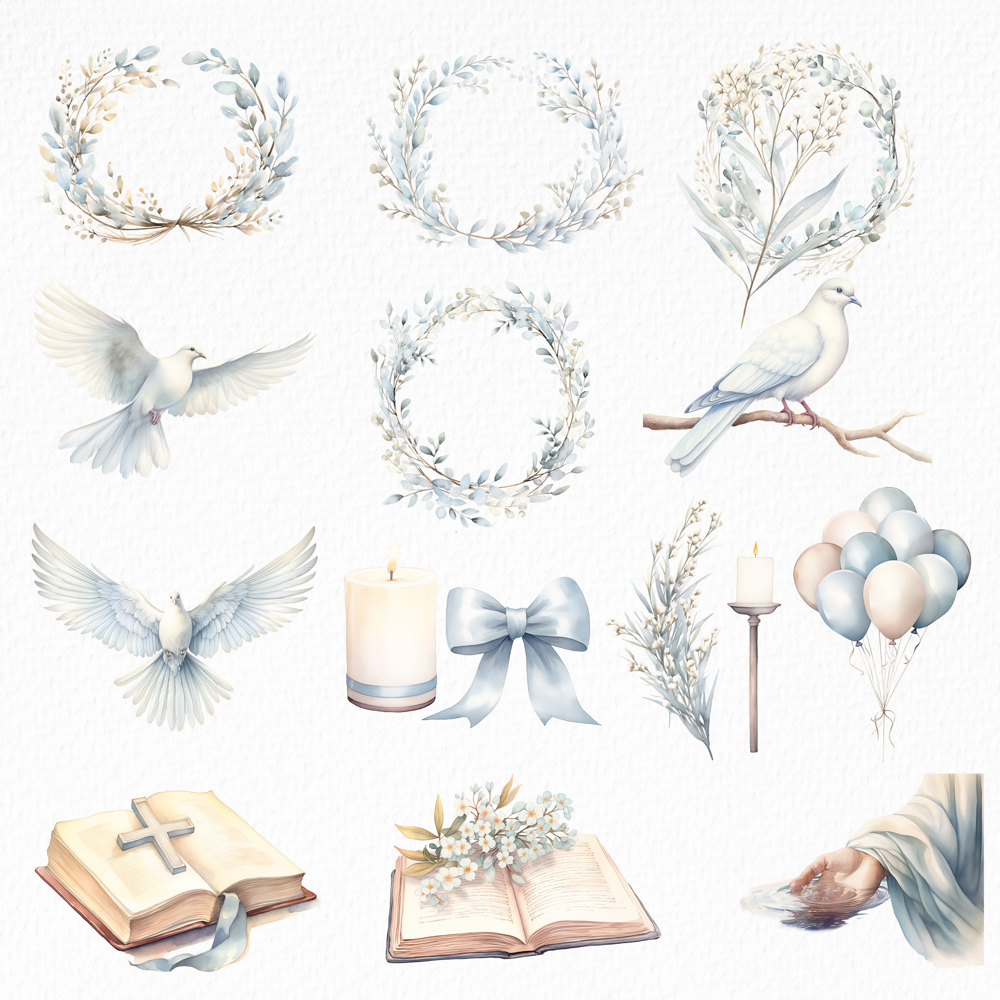 Baby Boy Baptism, Christening Graphics, Catholic Clipart, Baptism Boy ...