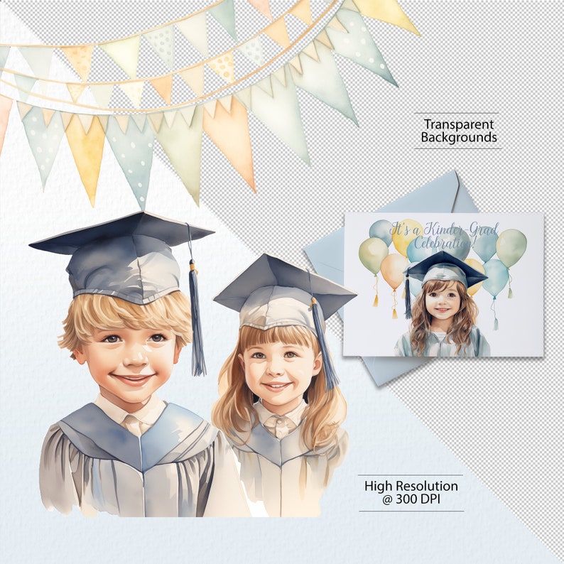 Baby Graduate, Preschool Graduation, Graduation Clipart, Girl, Boy ...