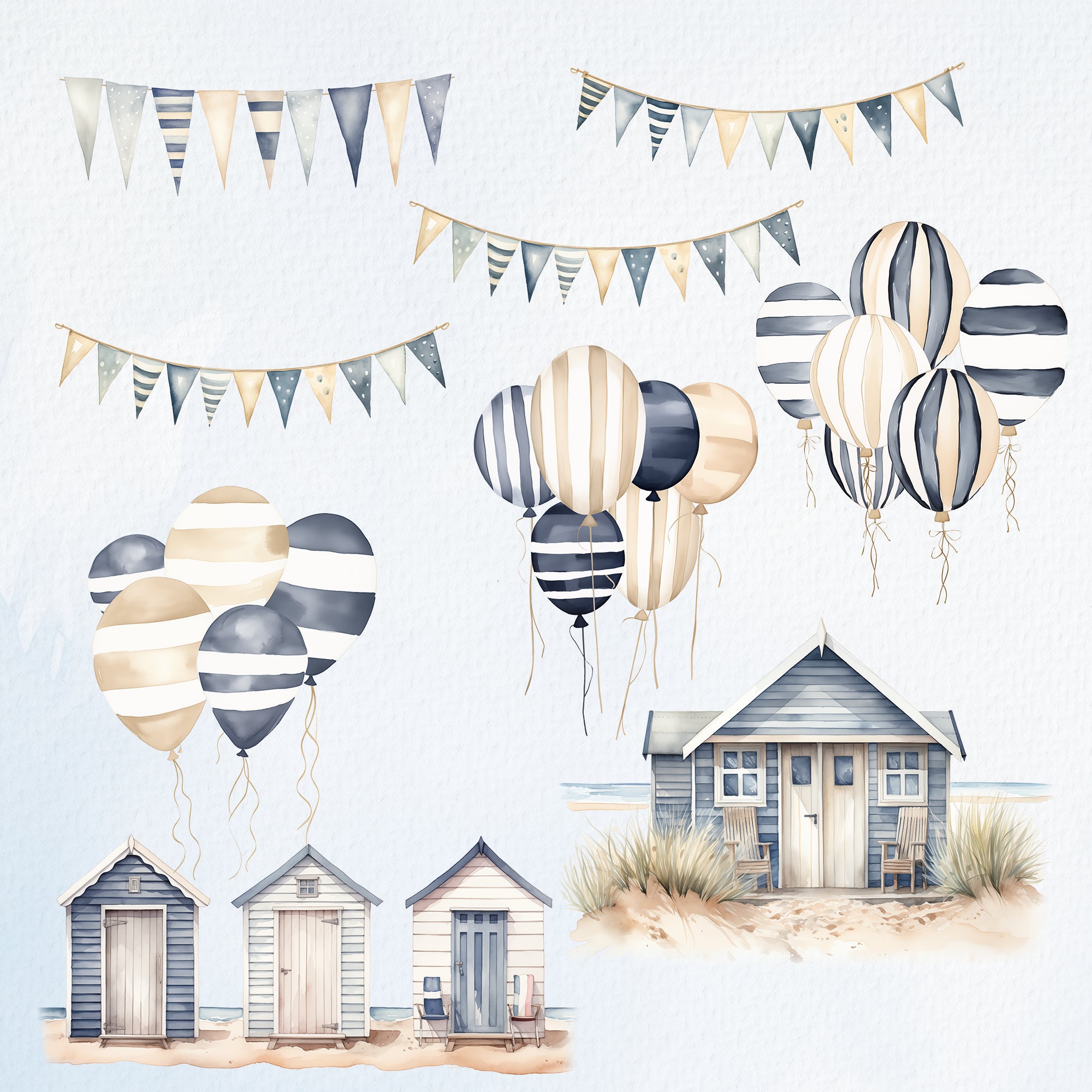 Cute Sailor Teddy Bear Clipart, Nautical Nursery Clipart, Lighthouse ...